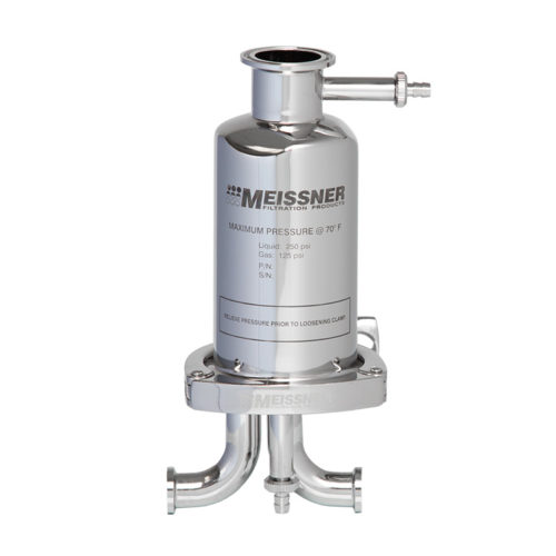 Sanitary T-Style SFE Filter Housing | Meissner Corporation