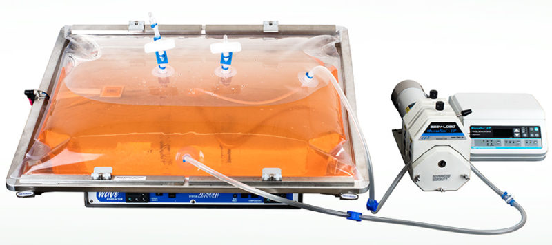 Meissner Corporation | Recirculation Flow Testing a FlexGro® Biocontainer
